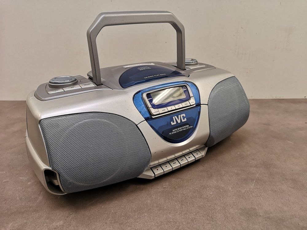 JVC CD Radio Cassette Recorder Multimedia Tonbandgerät (Gebraucht) in ...