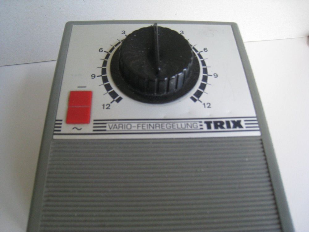 Trix Trafo mit Vario-Feinregelung für Gleichstrom, 1.0Ampere (Gebraucht) in Buchs ZH für CHF 70 ...