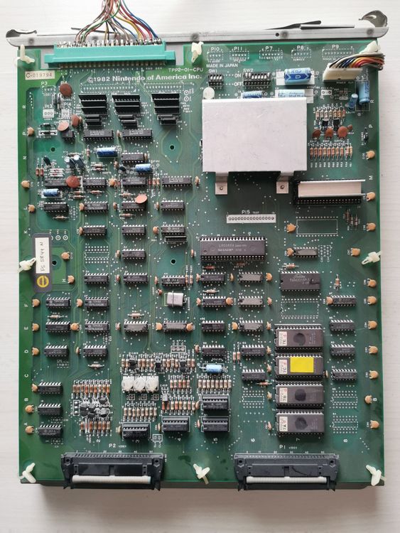 Arcade PCB Popeye Nintendo of America 1982 Original (Gebraucht) in ...