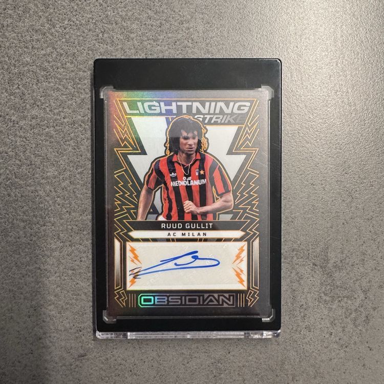 Ruud Gullit autograph /75 | Kaufen auf Ricardo