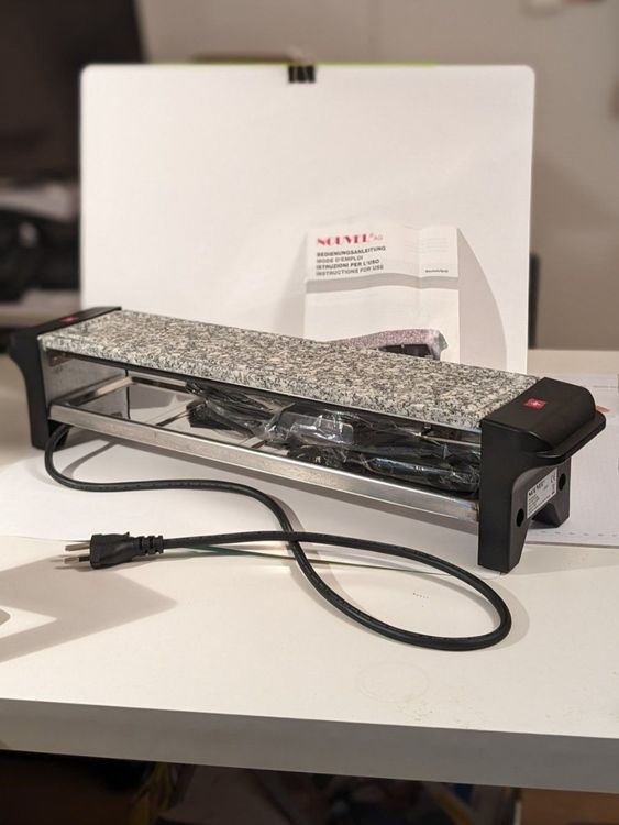 Nouvel Raclette-Ofen (4er) mit Steinplatte | Kaufen auf Ricardo