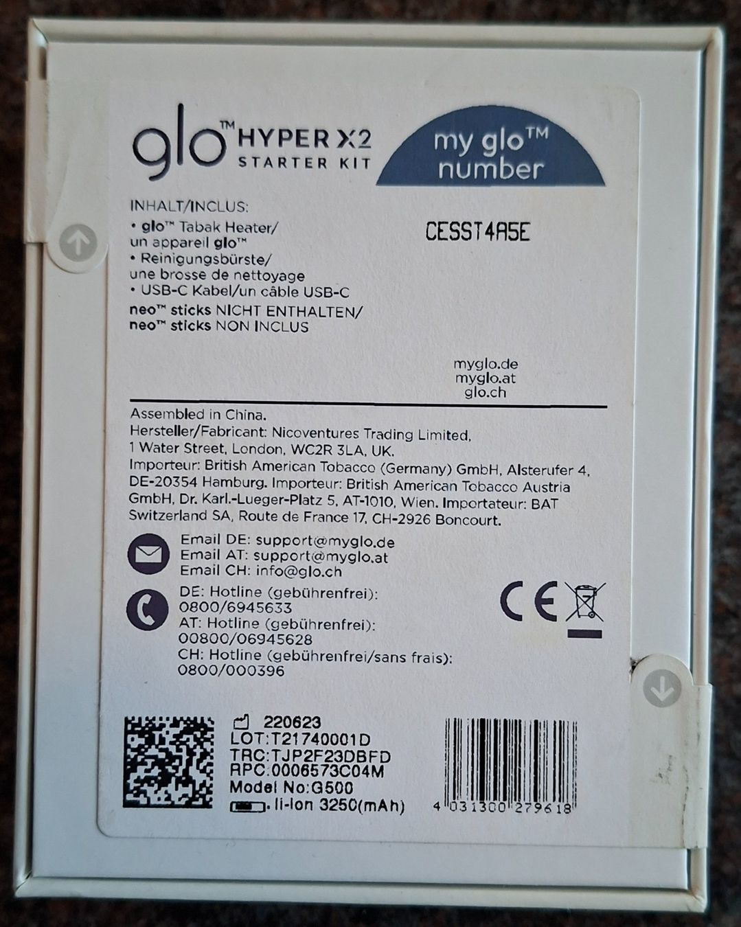 Glo Hyper X2 in Rot Tabakerhitzer (Neu und originalverpackt) in Bern ...