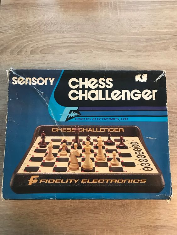 Sensory Chess Challenger 1980 jeu d’échecs vintage | Kaufen auf Ricardo