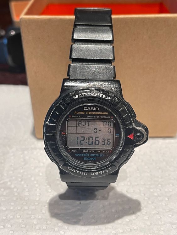 Casio map-100 vintage retro digital uhr 80s | Kaufen auf Ricardo