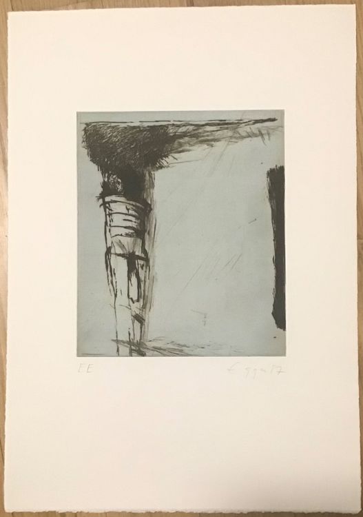 Heinz EGGER (1937) Sehr Seltener Radierung Handsigniert (Gebraucht) in Root für CHF 5 – mit ...