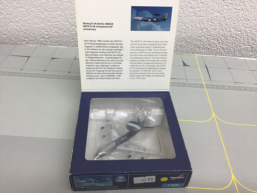 Herpa Wings Boeing E-3A Sentry AWACS 1:500 | Kaufen auf Ricardo