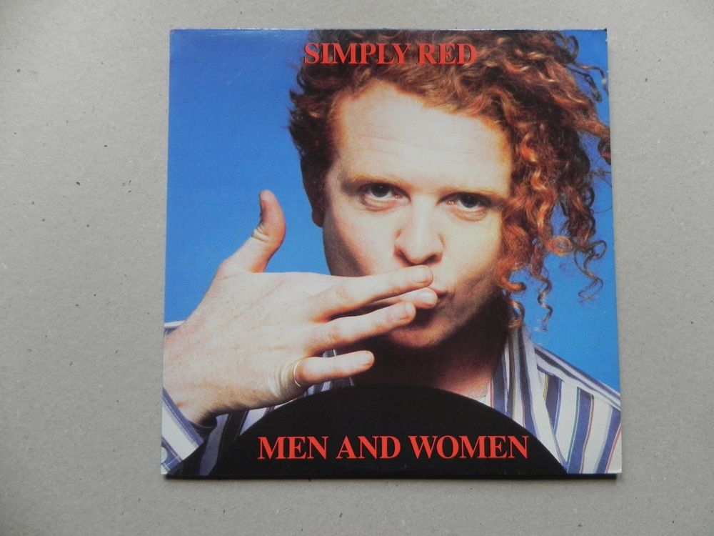 LP brit. Synth. Pop Soul Band Simply Red 1987 Men and Woman (Gebraucht ...