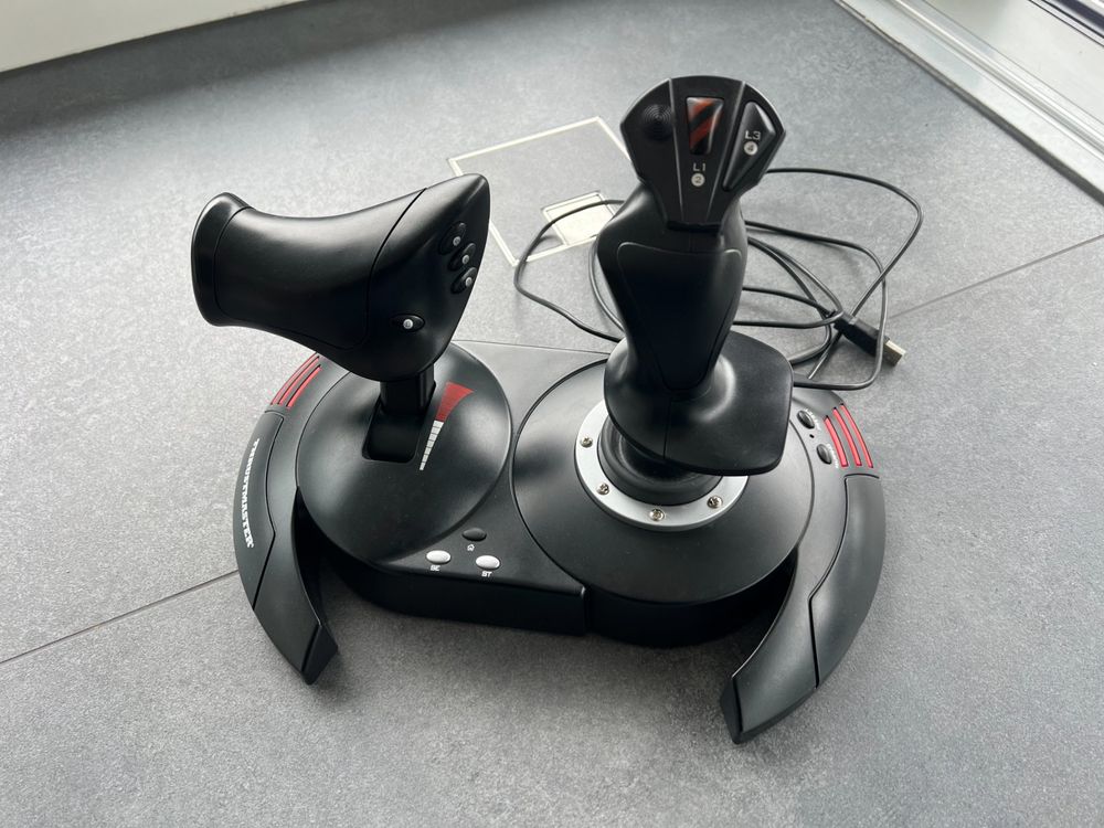 Thrustmaster T.Flight Hotas X Joystick + Throttle PS3 und PC (Gebraucht ...