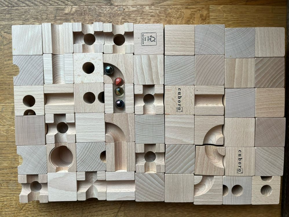 Cuboro standard 50 Elemente starter Set + 4 Extra-Würfel (Gebraucht) in ...