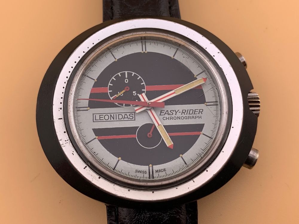 Vintage chronographe LEONIDAS Easy-Rider Herrenuhr (Gebraucht) in Biel/Bienne für CHF 213 – mit ...