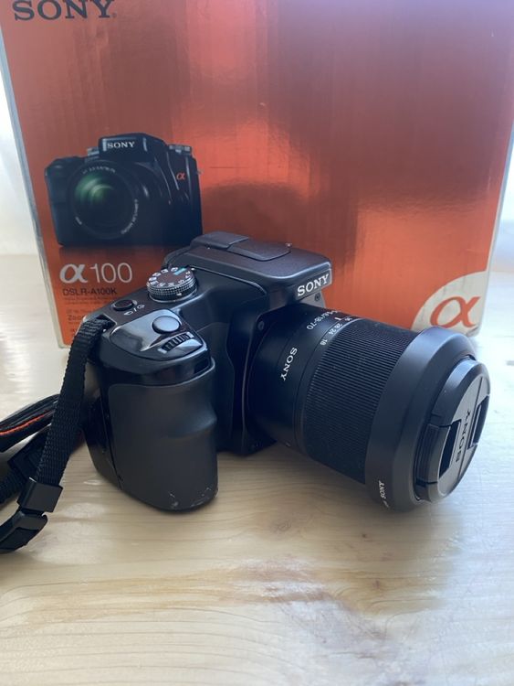 Sony Alpha 100 Kamera mit Objektiv (Gebraucht) in Luzern für CHF 60 ...