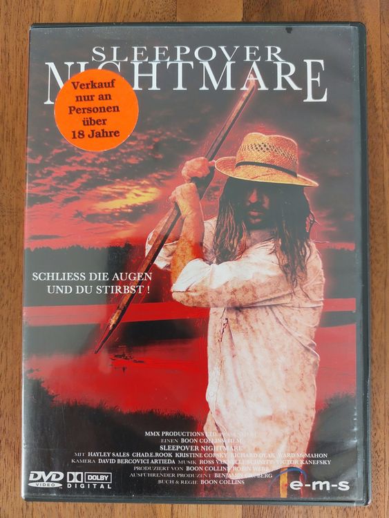 DVD - Sleepover Nightmare (Gebraucht) in Rheinfelden für CHF 0.3 – mit ...