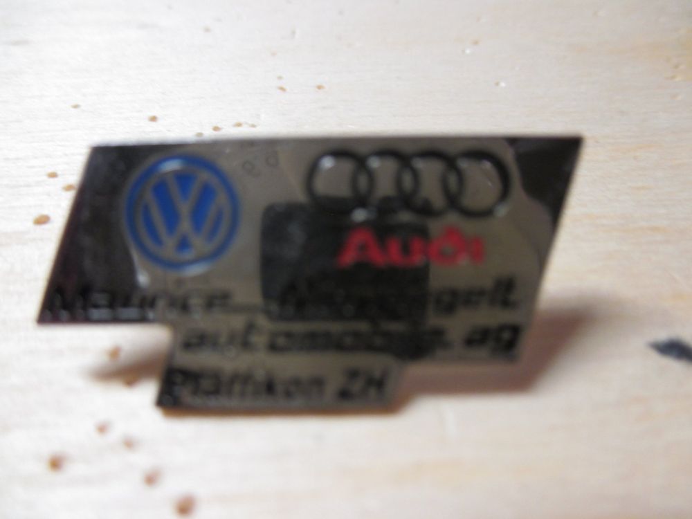 VW Audi Pfäffikon Pin (Neuf (Voir description)) à Felsberg pour CHF 0.7 ...