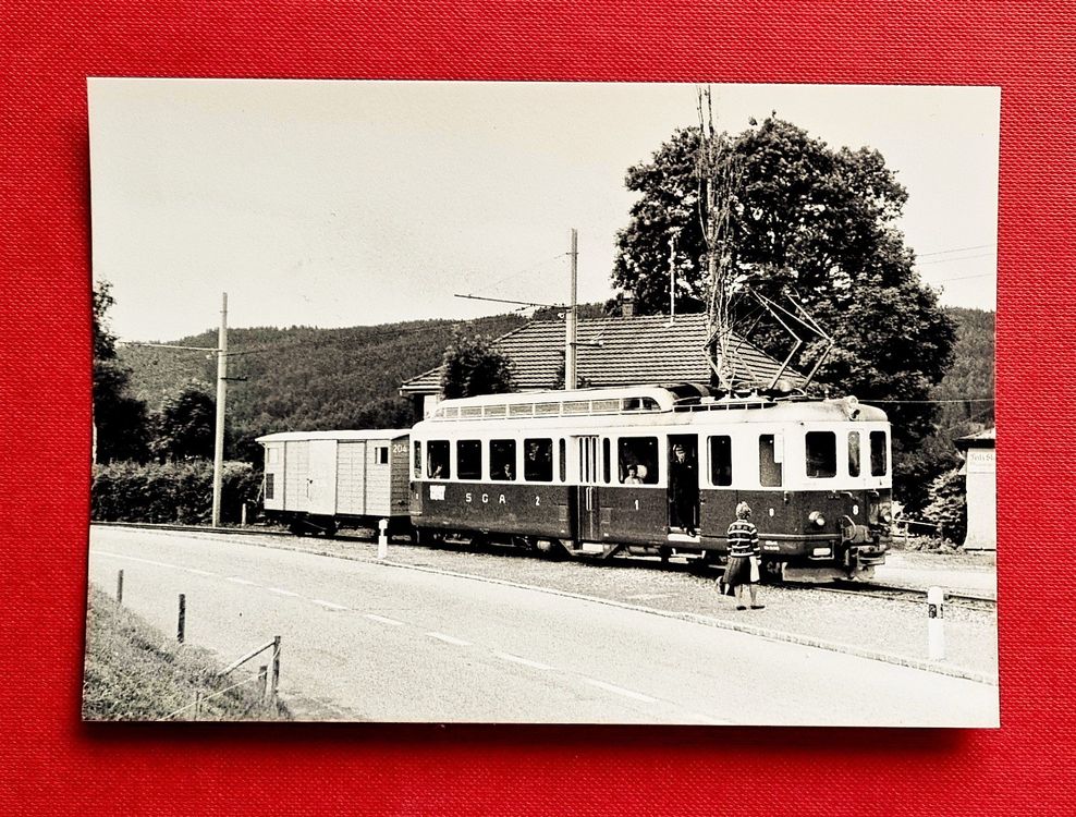 Hebrig - Station - Strassenbahn SGA nach Gais (Gebraucht) in Rothrist für CHF 6.5 – mit ...
