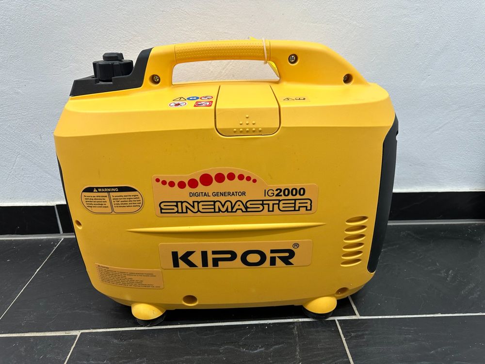 Generator Inverter Kipor IG2000 (Gebraucht) in Buttwil für CHF 280 – nur Abholung auf Ricardo kaufen