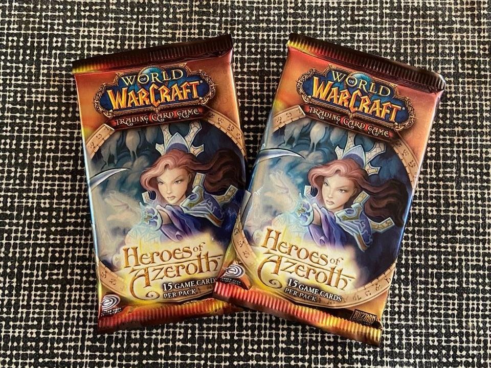 World of Warcraft TCG - Heroes of Azeroth Booster (EN) (Neu und originalverpackt) in VADUZ für ...