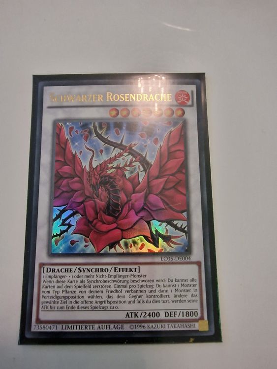 Yugioh Schwarzer Rosendrache (Gebraucht) in Dietikon für CHF 1 – mit Lieferung auf Ricardo kaufen