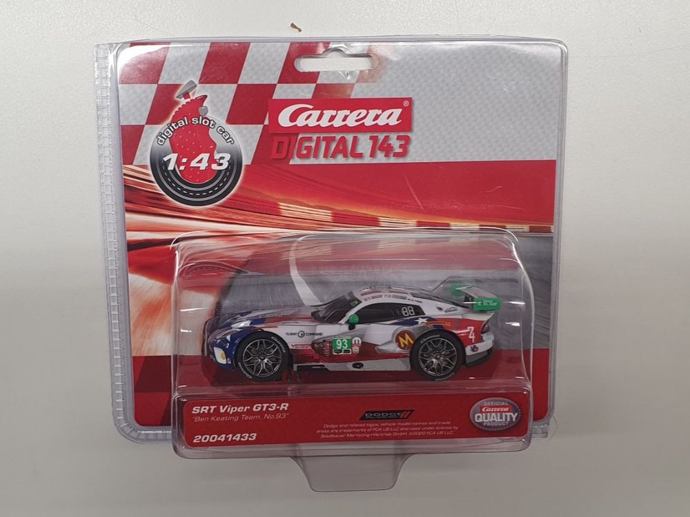 Carrera Digital 143 2015 SRT Viper Ben Keating Team Nr.93 (Gebraucht ...