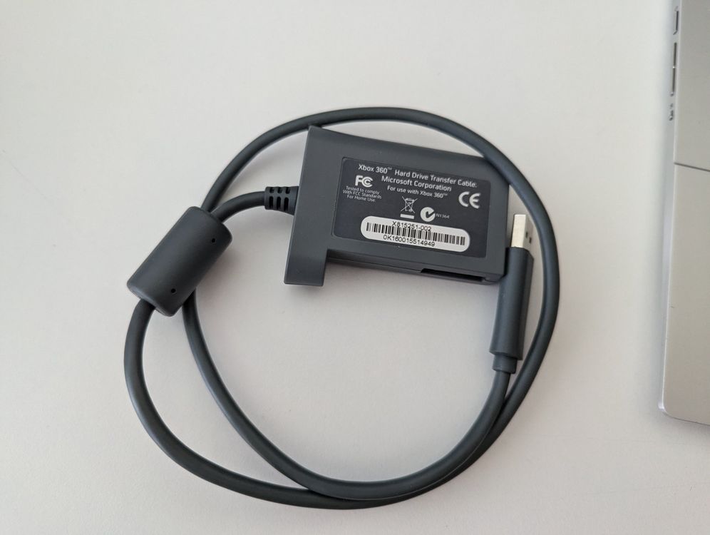 Xbox 360 Hard Drive Transfer Cable (Gebraucht) in Hünenberg See für CHF ...