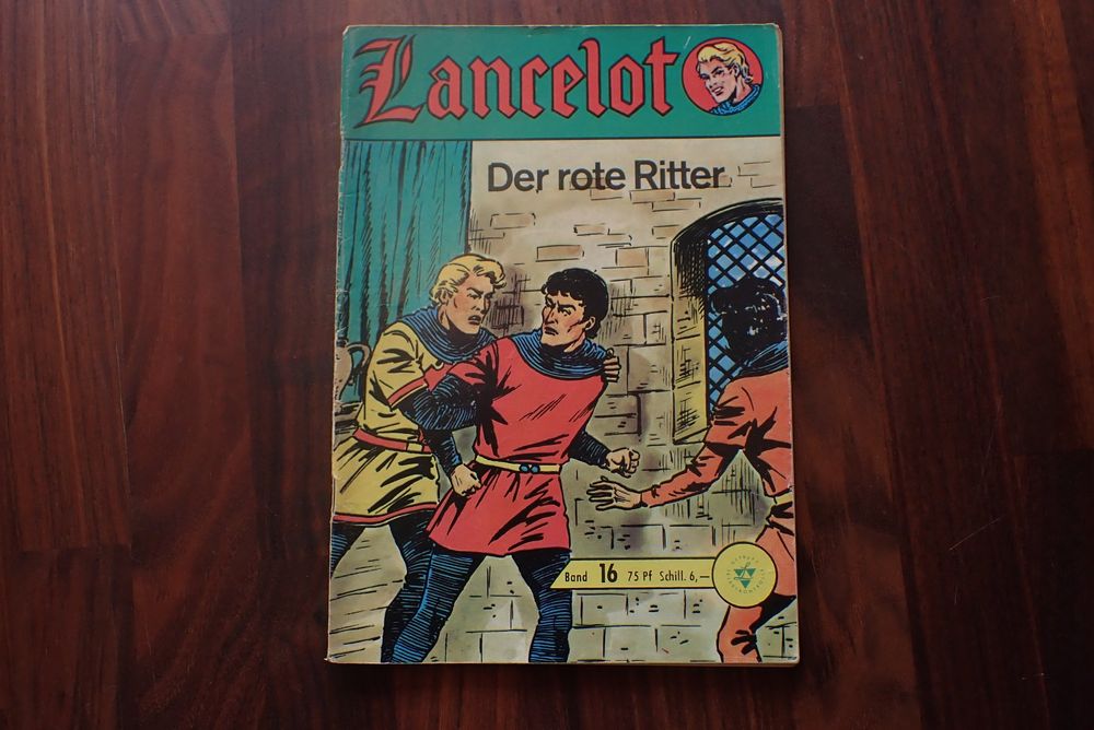 antikes Comic Heft LANCELOT Band 16 Der rote Ritter ab 1963 (Gebraucht ...