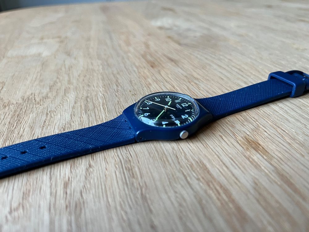 Swatch Uhr, Modell Sir Blue – Neuwertiger Zustand! (Gebraucht) in ...