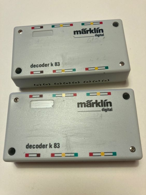 2 Decoder für Weichen k83, Märklin Art. 60830 gebr. ov (Gebraucht) in Burgdorf für CHF 24 – mit ...