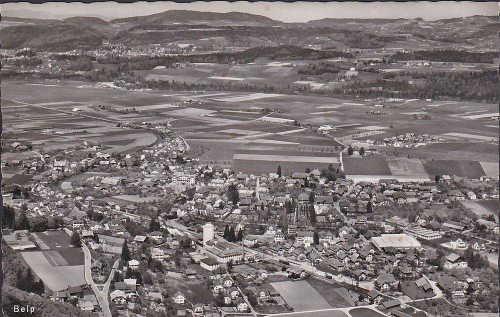 Belp BE Flugaufnahme Nr.887 , 1950 (Gebraucht) in Solothurn für CHF 13 – mit Lieferung auf ...