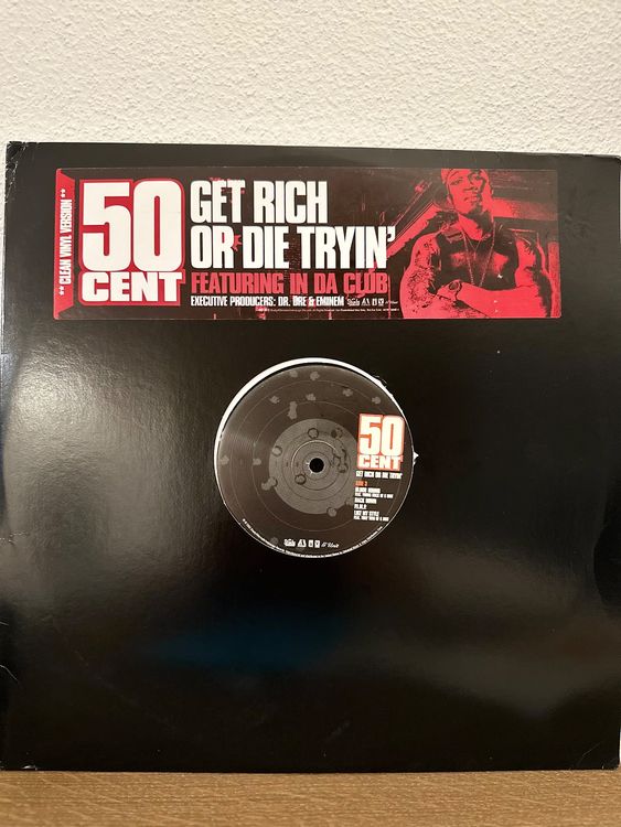 50 Cent Get Rich or Die Tryin‘ clear 2LP (Gebraucht) in Döttingen für CHF 70 – mit Lieferung auf ...