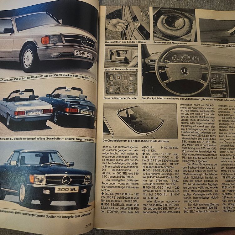 Mot 21/85 Rolls Royce Mercedes S W126 G Lader Space Wagon xa (Gebraucht ...