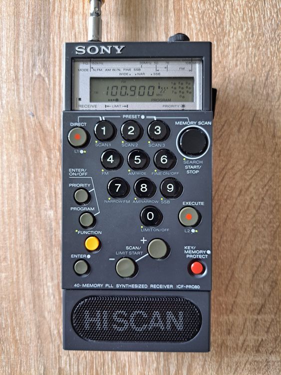 Sony ICF-PRO80 FM LW MW SW RECEIVER (Defekt) in Berikon für CHF 61 ...