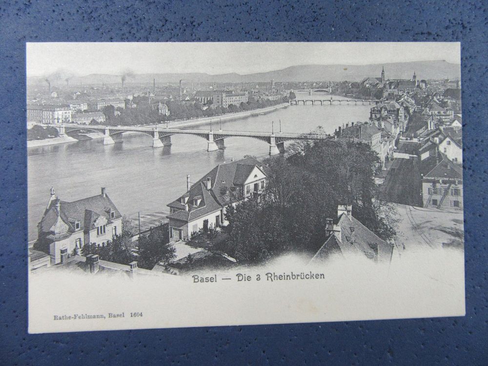 BASEL LUFTBILD DIE 3 RHEINBRÜCKEN (Gebraucht) in Ettingen für CHF 0.95 – mit Lieferung auf ...
