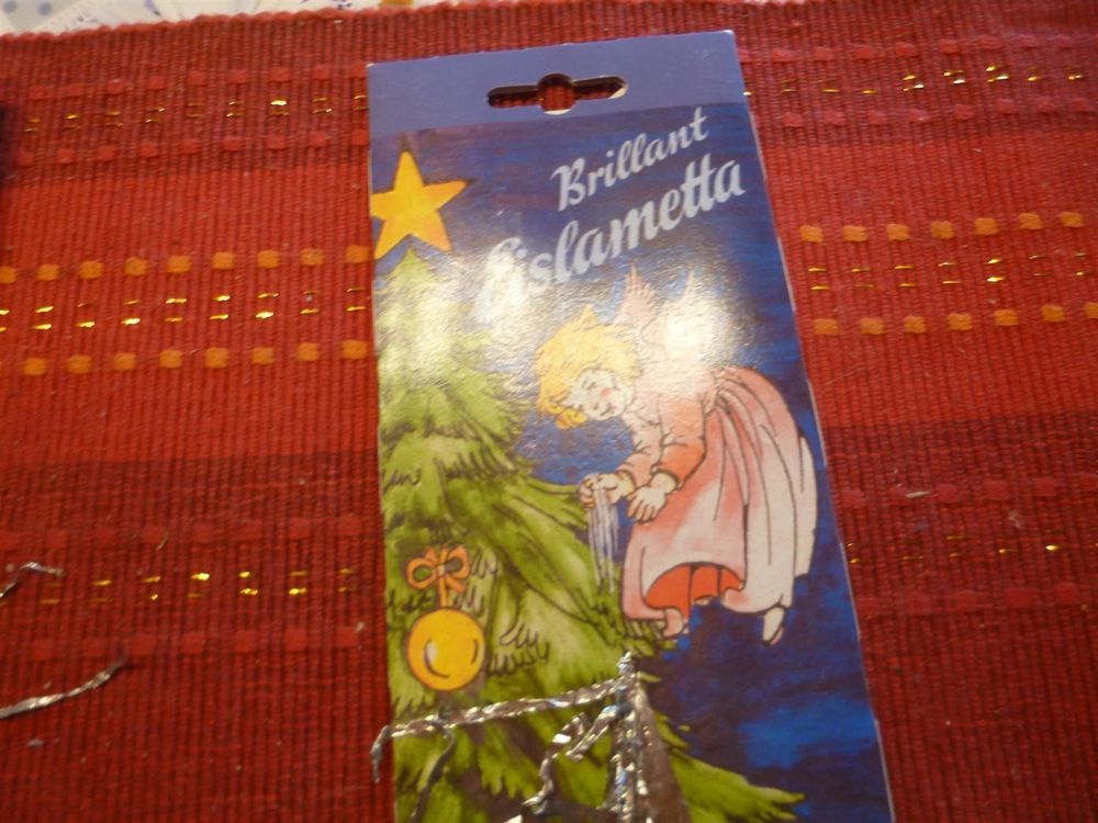 4 Stanniol Lametta Eisla ist das beste Baum Weihnachtsbaum (Neu und ...