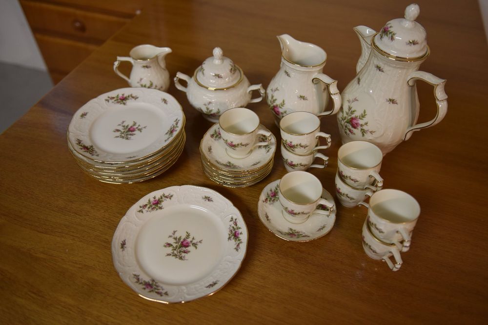 Rosenthal Mokka-Service, Moosrose Sanssouci (Gebraucht) in Effretikon für CHF 150 – nur Abholung ...