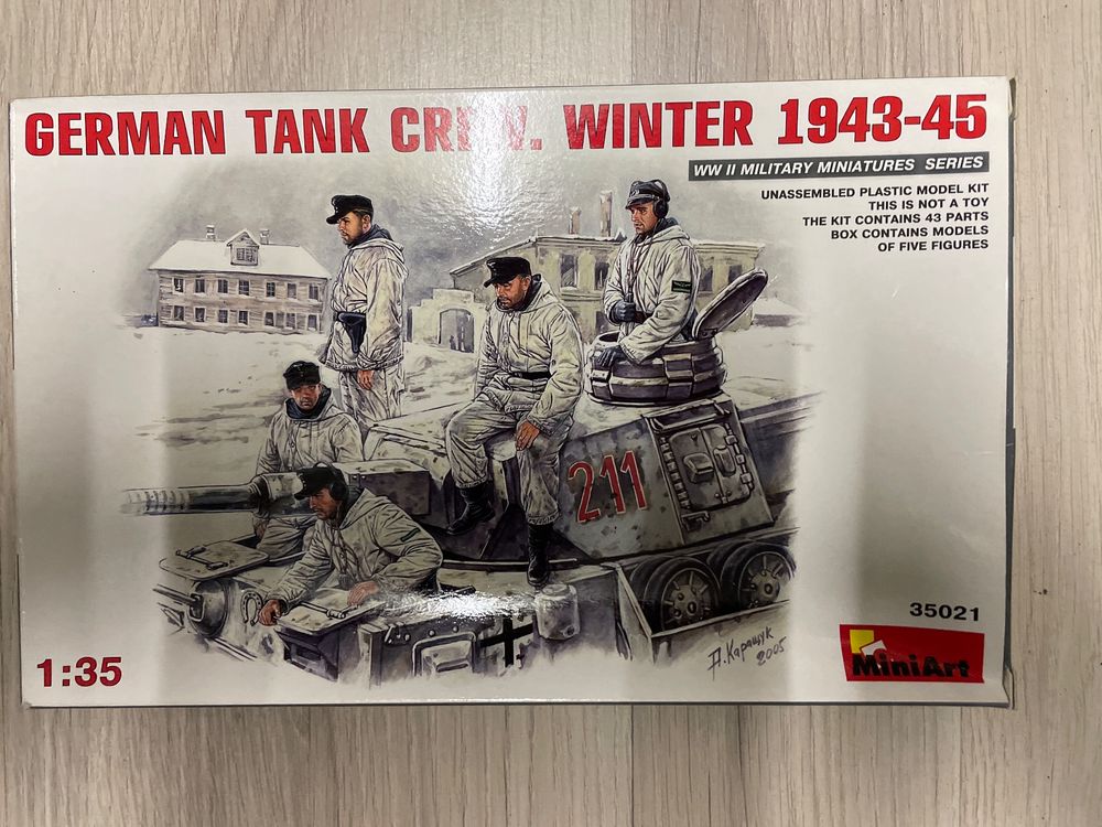 German tank crew winter 44-45 1/35 | Kaufen auf Ricardo