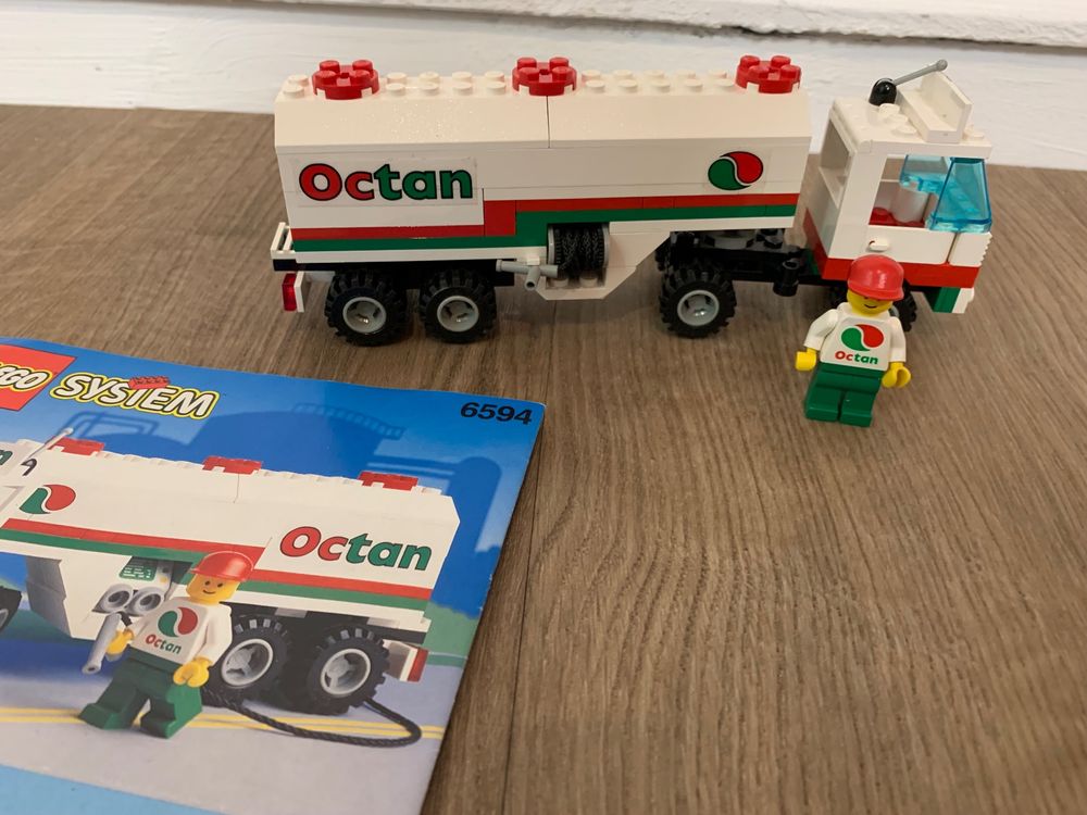 Vintage Lego 6594 Octan Tank Truck + Anleitung (Gebraucht) in ...