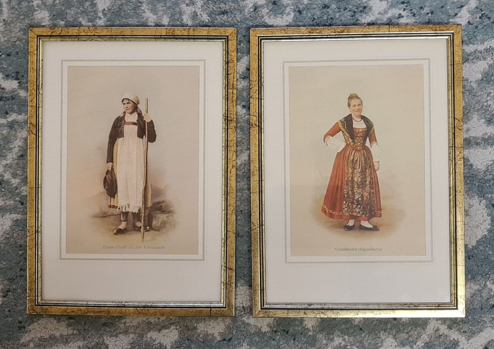 Bilder Graubündner Tracht und Tracht aus dem Verzaskatal (Gebraucht) in ...