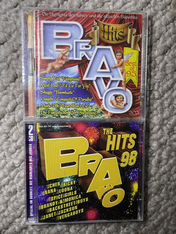 Bravo Hits Best Of 95 + Bravo The Hits 98 (Gebraucht) in Wil AG für CHF ...