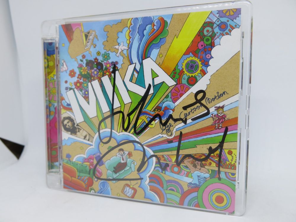SIGNIERTE CD: Mika - Life in Cartoon Motion | Kaufen auf Ricardo