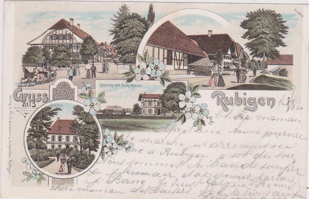 Rubigen, Litho, 1.8.1900 | Kaufen auf Ricardo