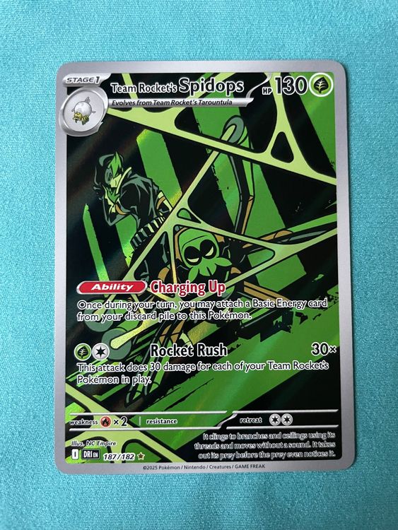 Team Rocket's Spidops IR 187/182 - Destined Rivals (Neu (gemäss ...