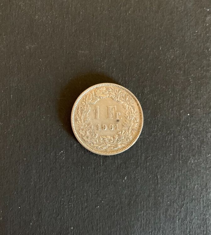 1961 Münze 1 Franken Silber | Kaufen auf Ricardo