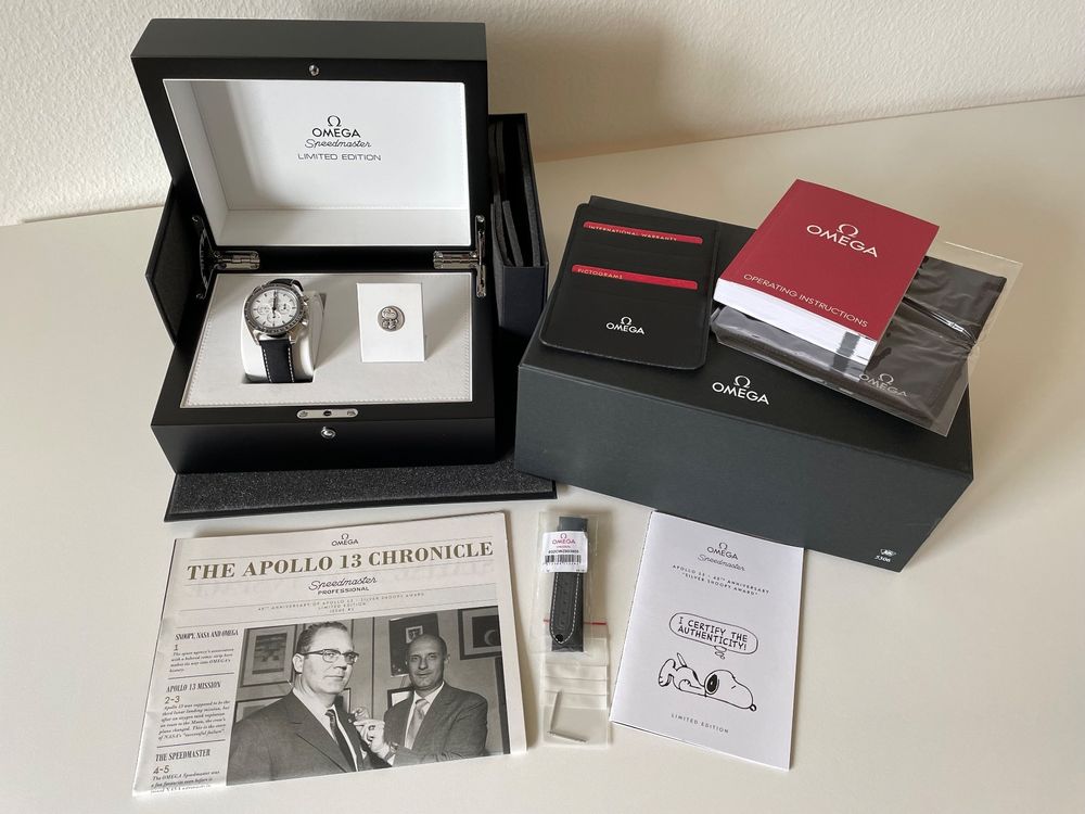 Omega Speedmaster Apollo 13 45th Anniversary Limited Edition | Acheter ...