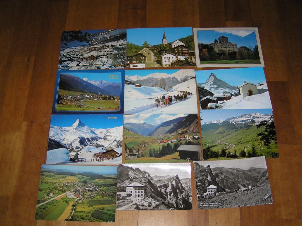 100 Karten Schweiz (Gebraucht) in Lumbrein für CHF 9 – mit Lieferung auf Ricardo kaufen