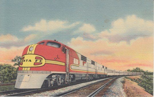 Streamliner "Super Chief", Santa Fe Railway (Gebraucht) in Zuerich für ...