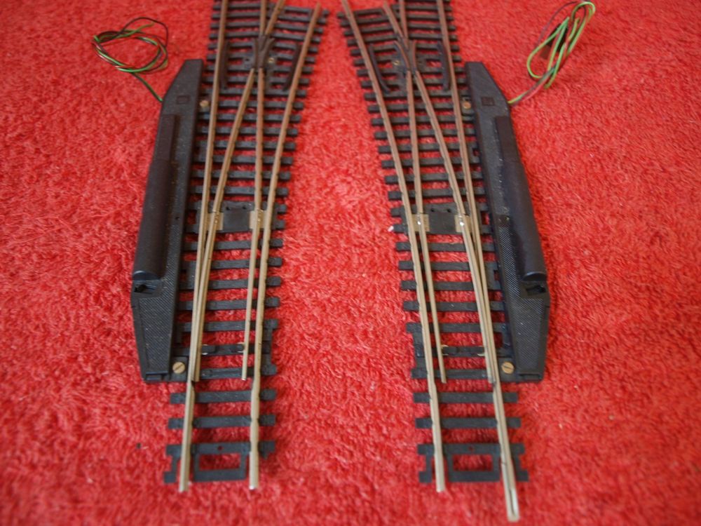 Weichen 1 Paar von ROCO spur H0 Getestet Io ,gebraucht , (Gebraucht) in ...