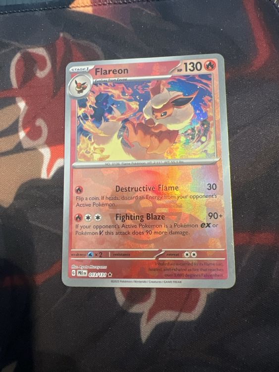 Flareon Pokeball-Holo von Prismatic Evolutions (Neu (gemäss ...