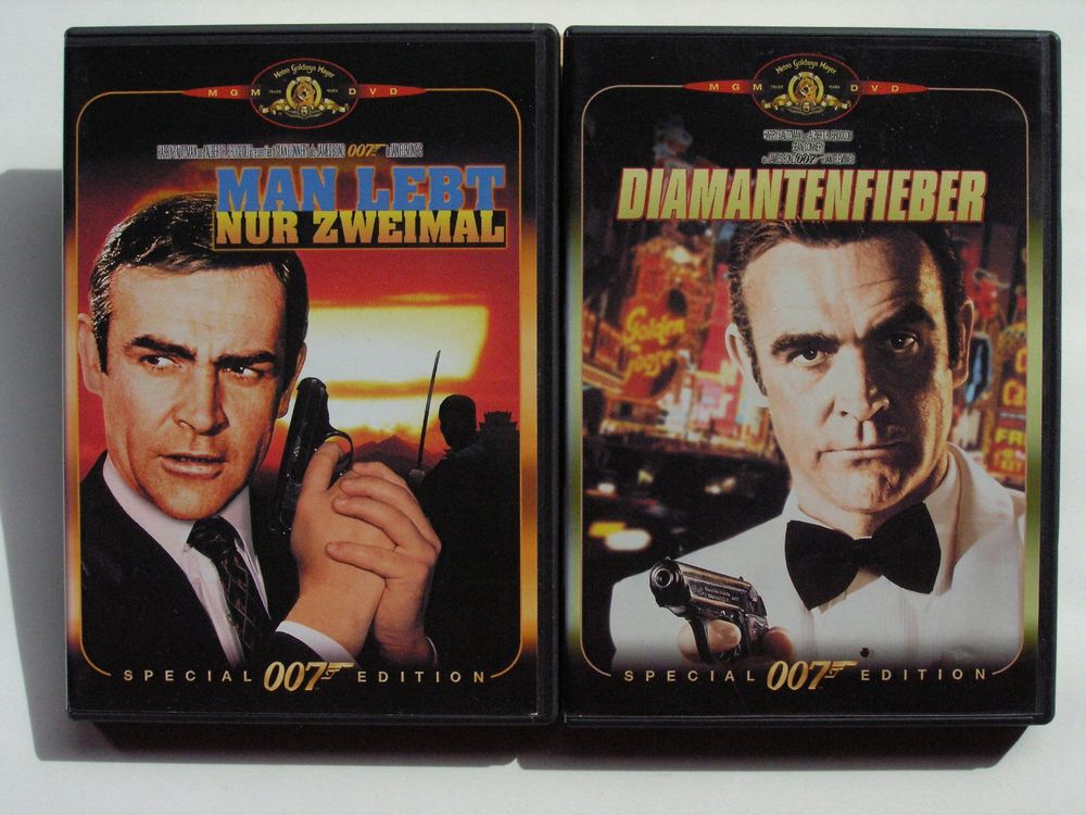 2 DVD Set JAMES BOND 007 SEAN CONNERY MGM Special Edition (Gebraucht) in Zuzwil SG für CHF 8.5 ...
