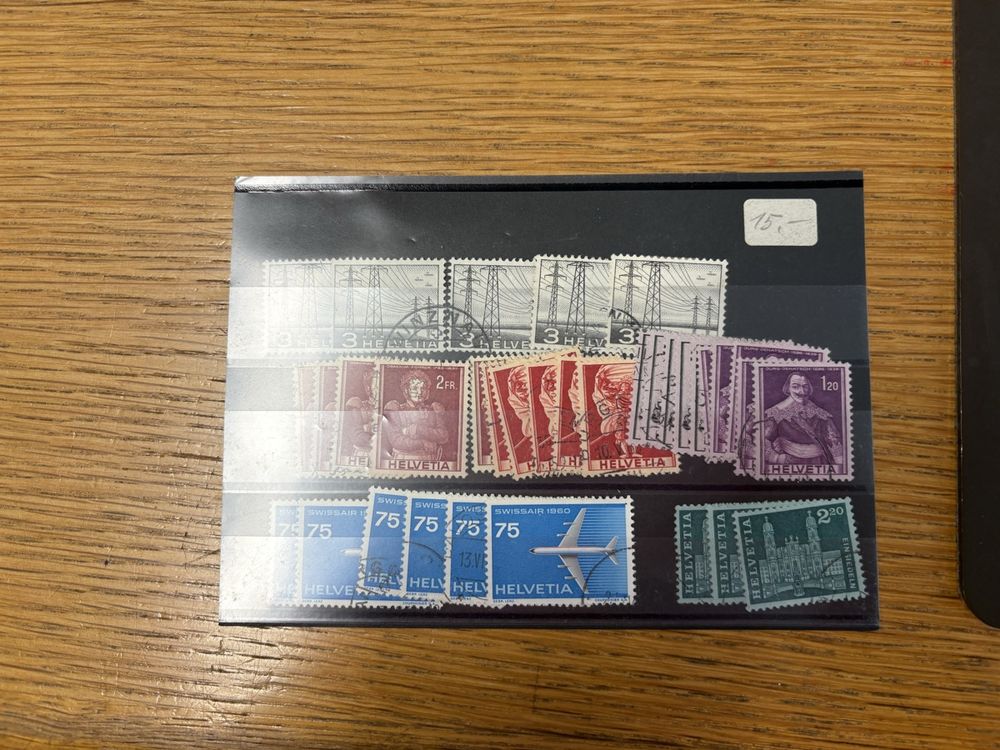 Steckkarte Schweizer Marken (Gebraucht) in Murgenthal für CHF 1 – mit Lieferung auf Ricardo kaufen