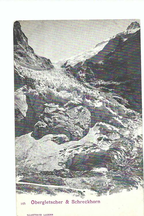 OBERER GLETSCHER Grindelwald Schreckhorn (Gebraucht) in Thun für CHF 3.05 – mit Lieferung auf ...