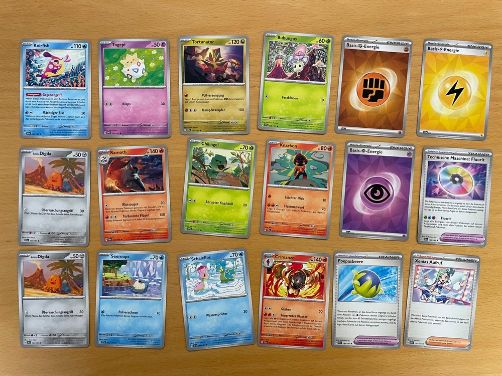Pokemon Karten Set (Versand gratis) (Neu (gemäss Beschreibung)) in Chur für CHF 1.5 – mit ...